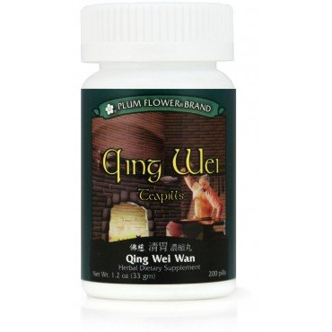 Plum Flower Qing Wei San Teapills benefits