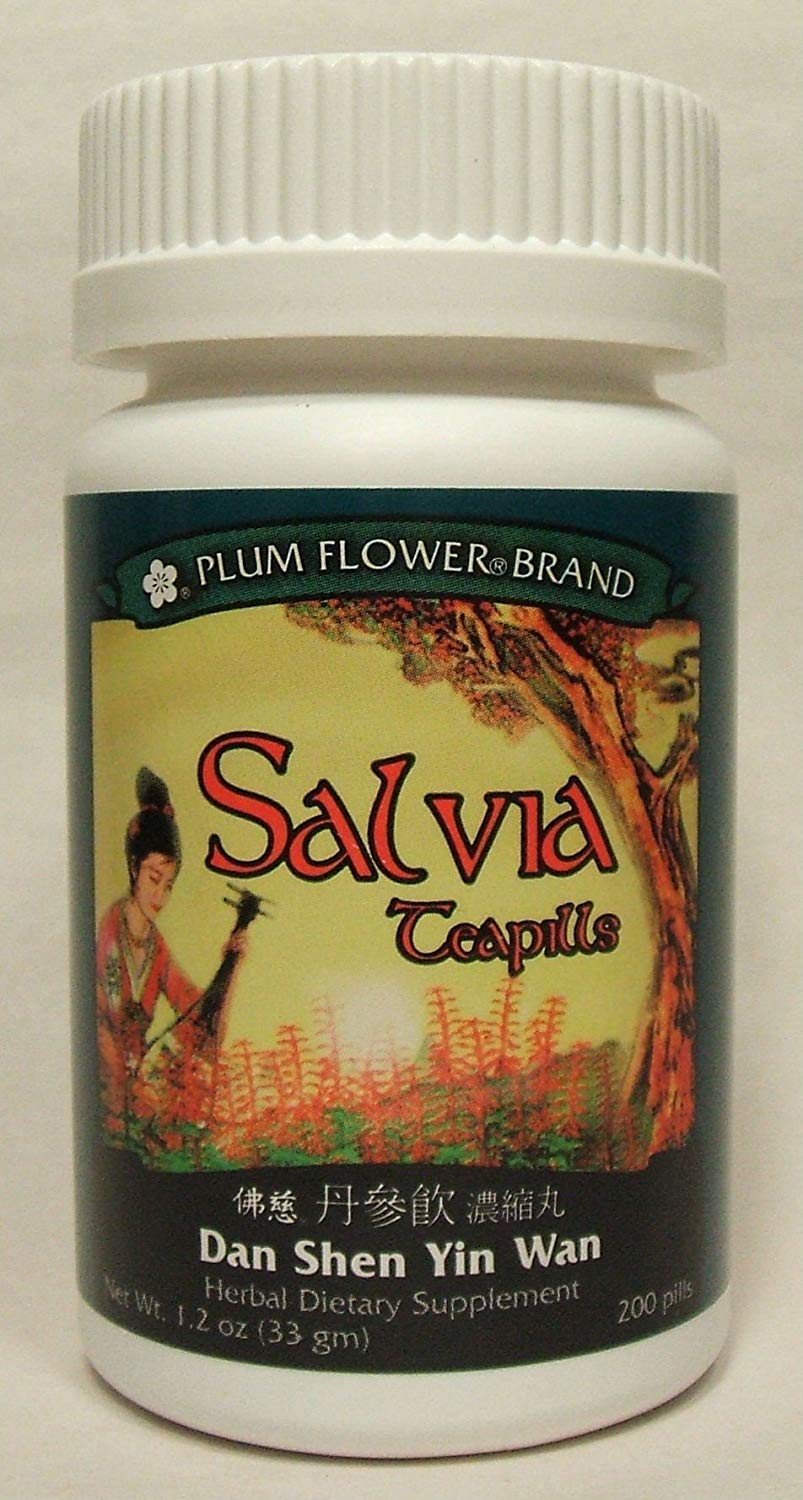 Plum Flower Salvia Teapills for relaxation