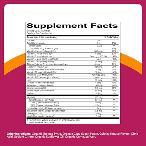 plus 50 multivitamin gummies for vitality