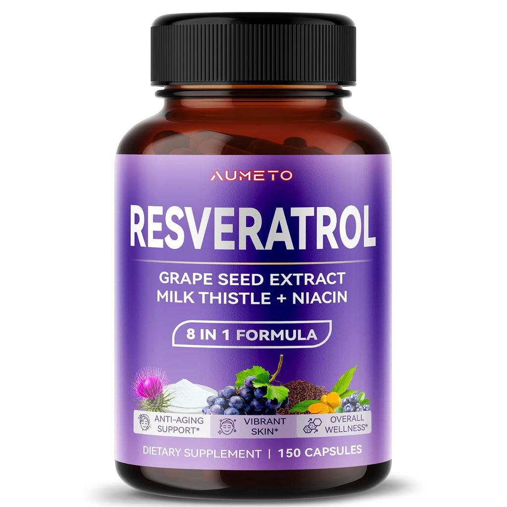 Plus Resveratrol antioxidant capsules