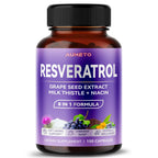 Plus Resveratrol antioxidant capsules