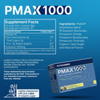 PMAX1000 potassium for optimal electrolyte balance