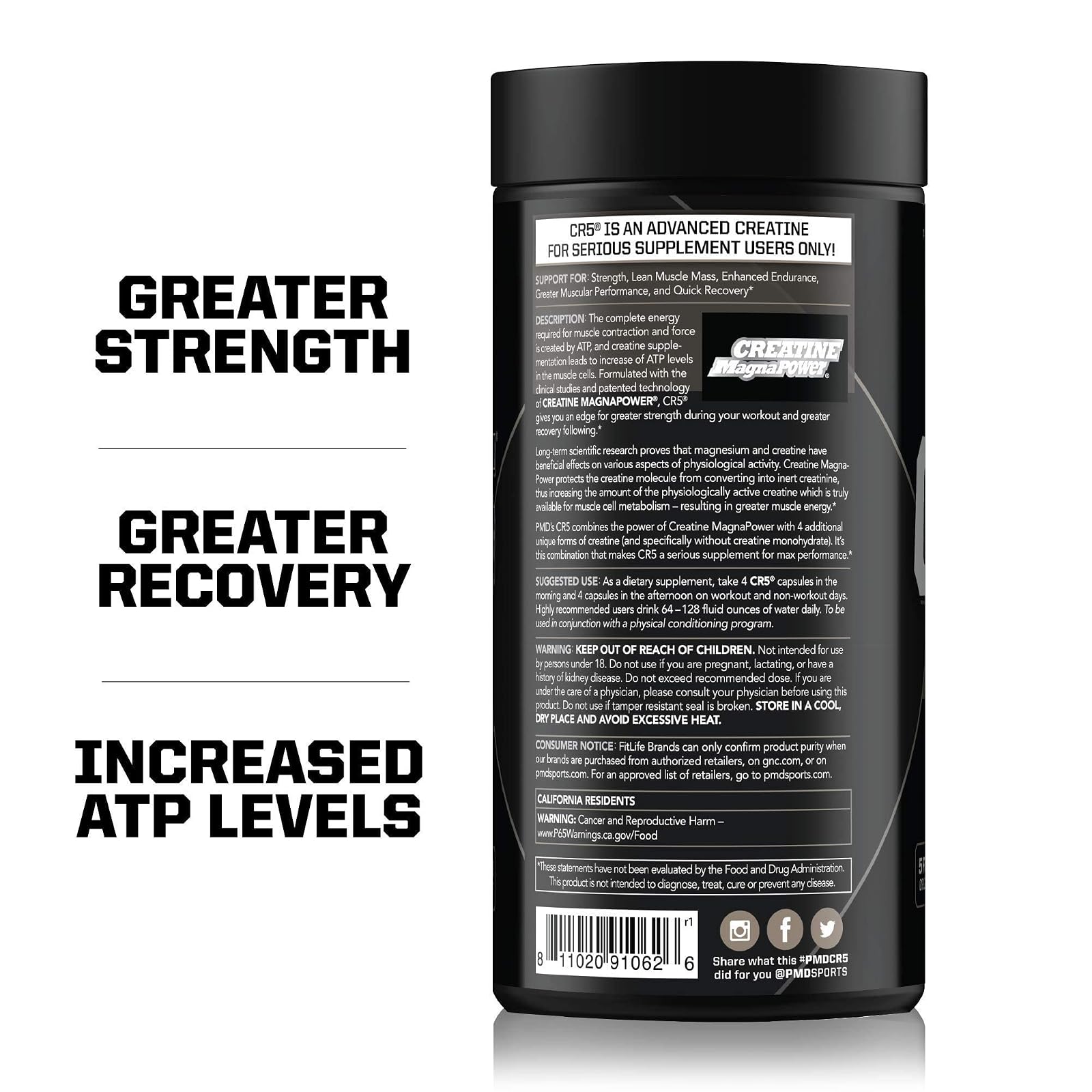 PMD Sports energy boosting creatine