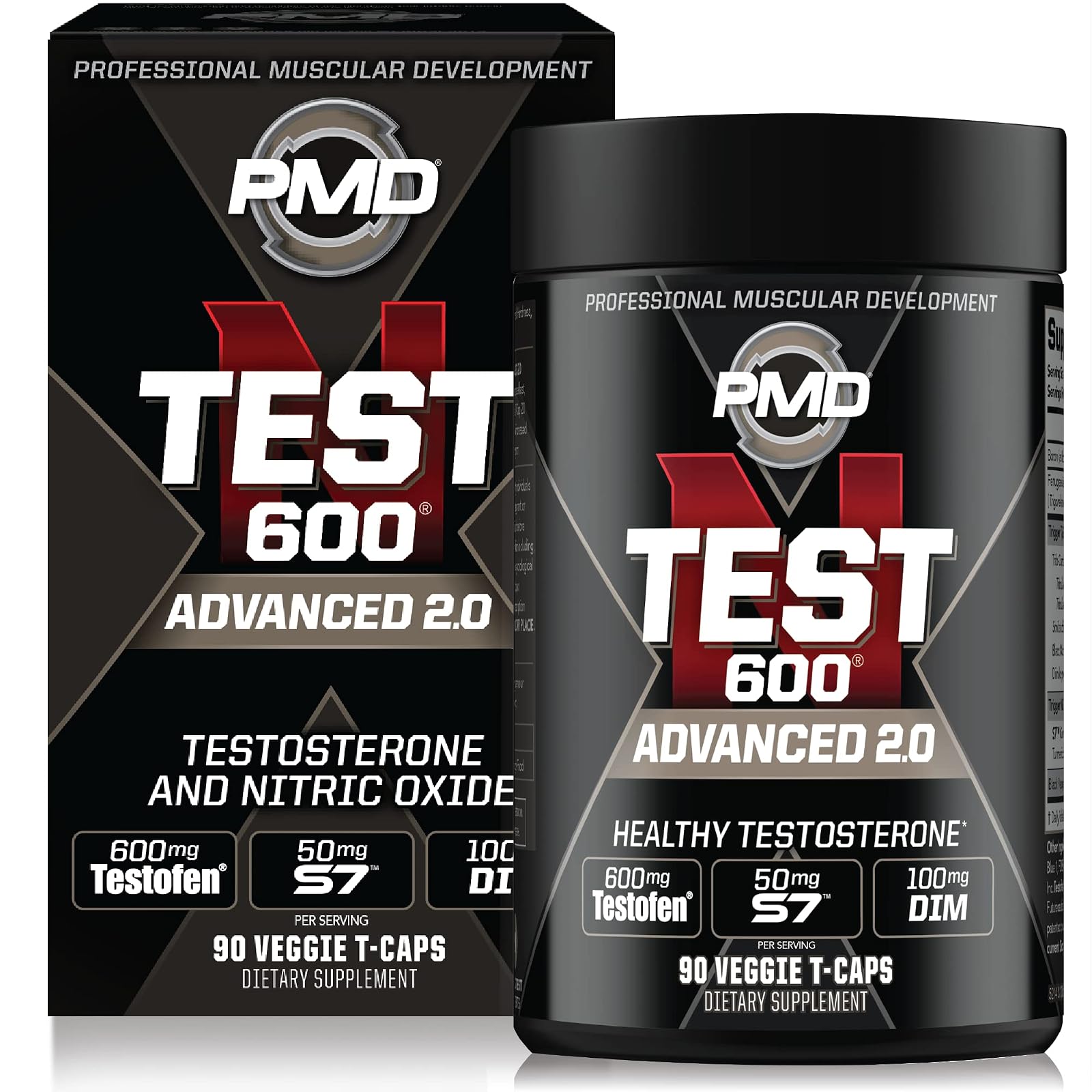 PMD Sports N-Test 600 veggie caps