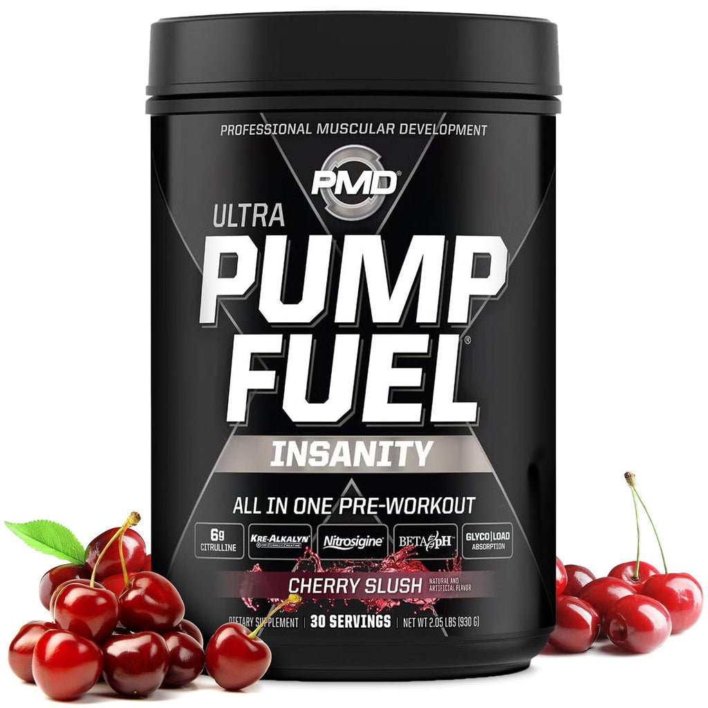 PMD Sports pre-workout cherry slush