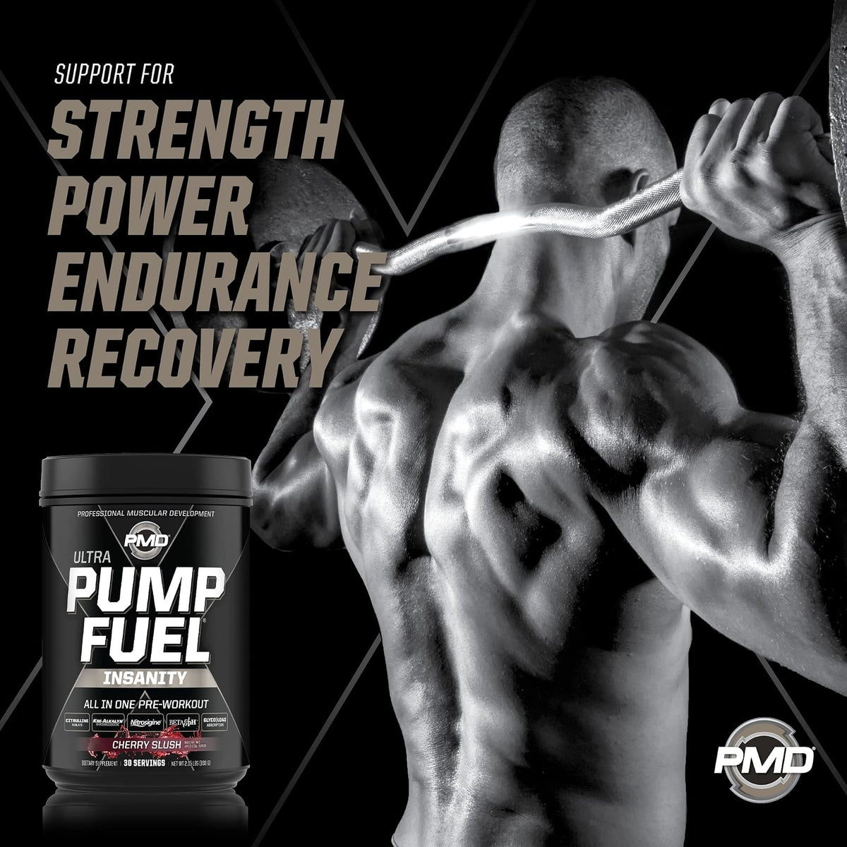 PMD Sports pre-workout for endurance