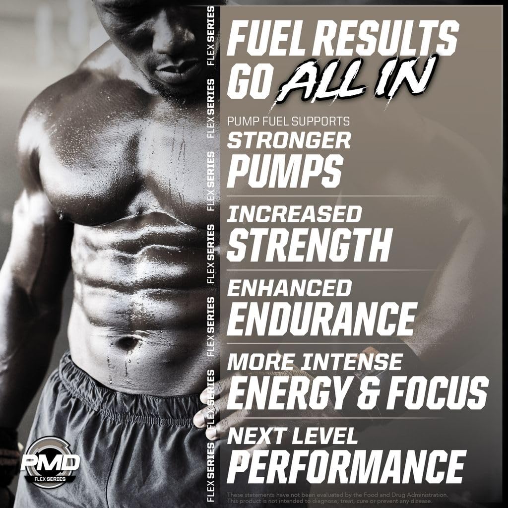 PMD Sports pre-workout for intense training