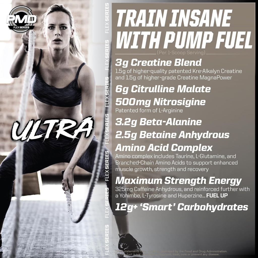 PMD Sports pre-workout for intense workouts