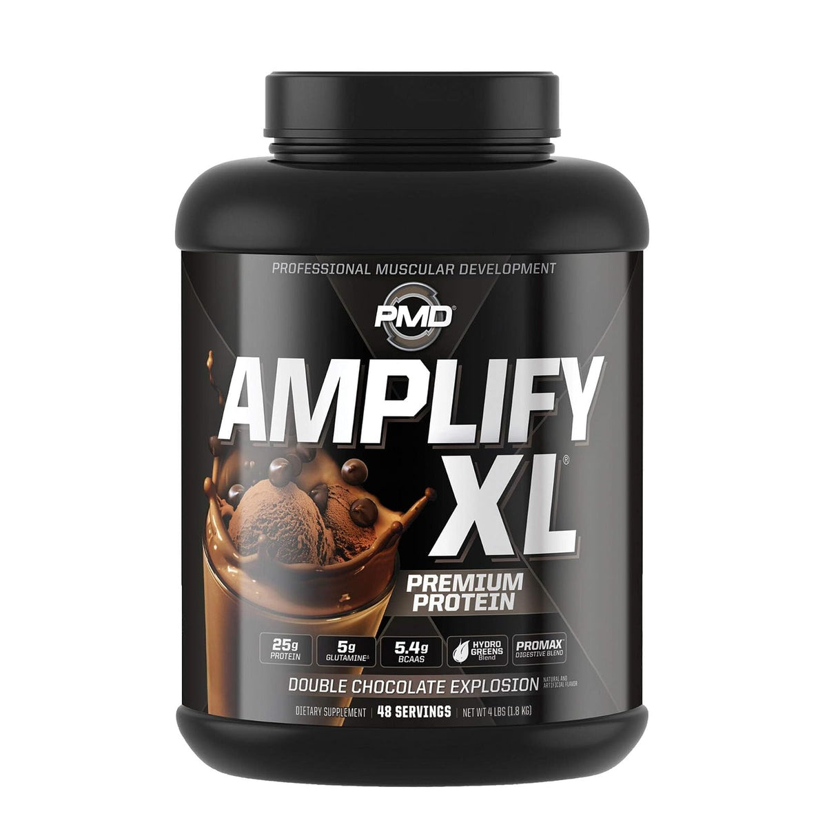 PMD Sports whey protein double chocolate