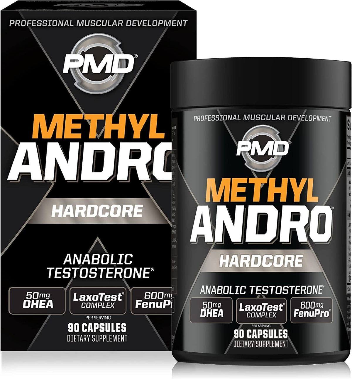 PMD testosterone support capsules