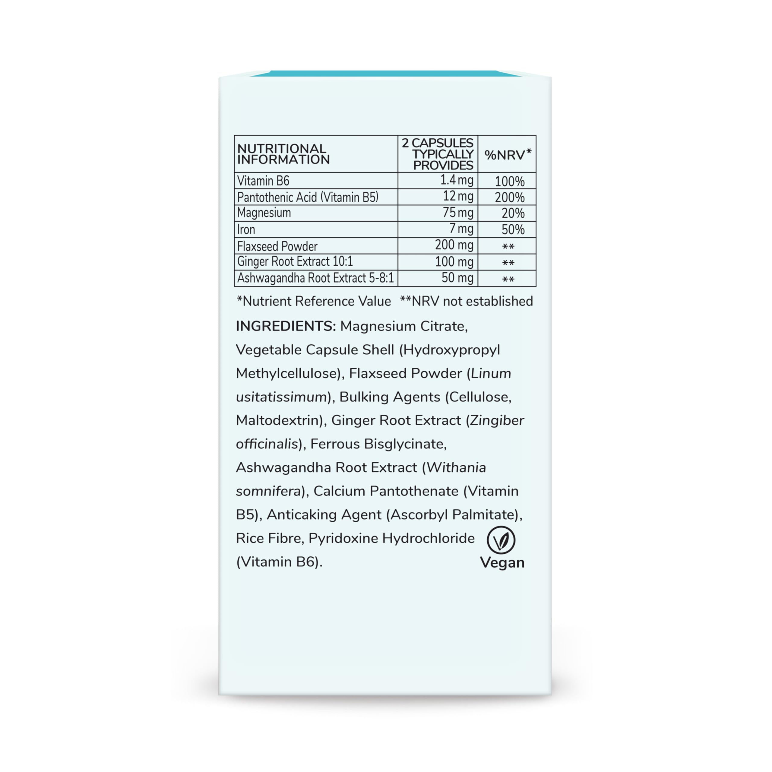 PMS relief with blended vitamins and minerals
