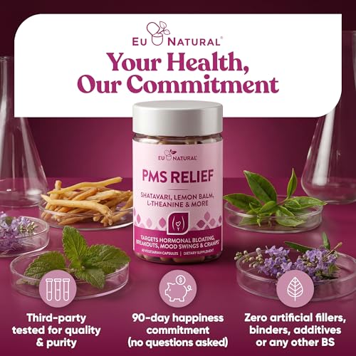 PMS Relief with Eu Natural Supplements