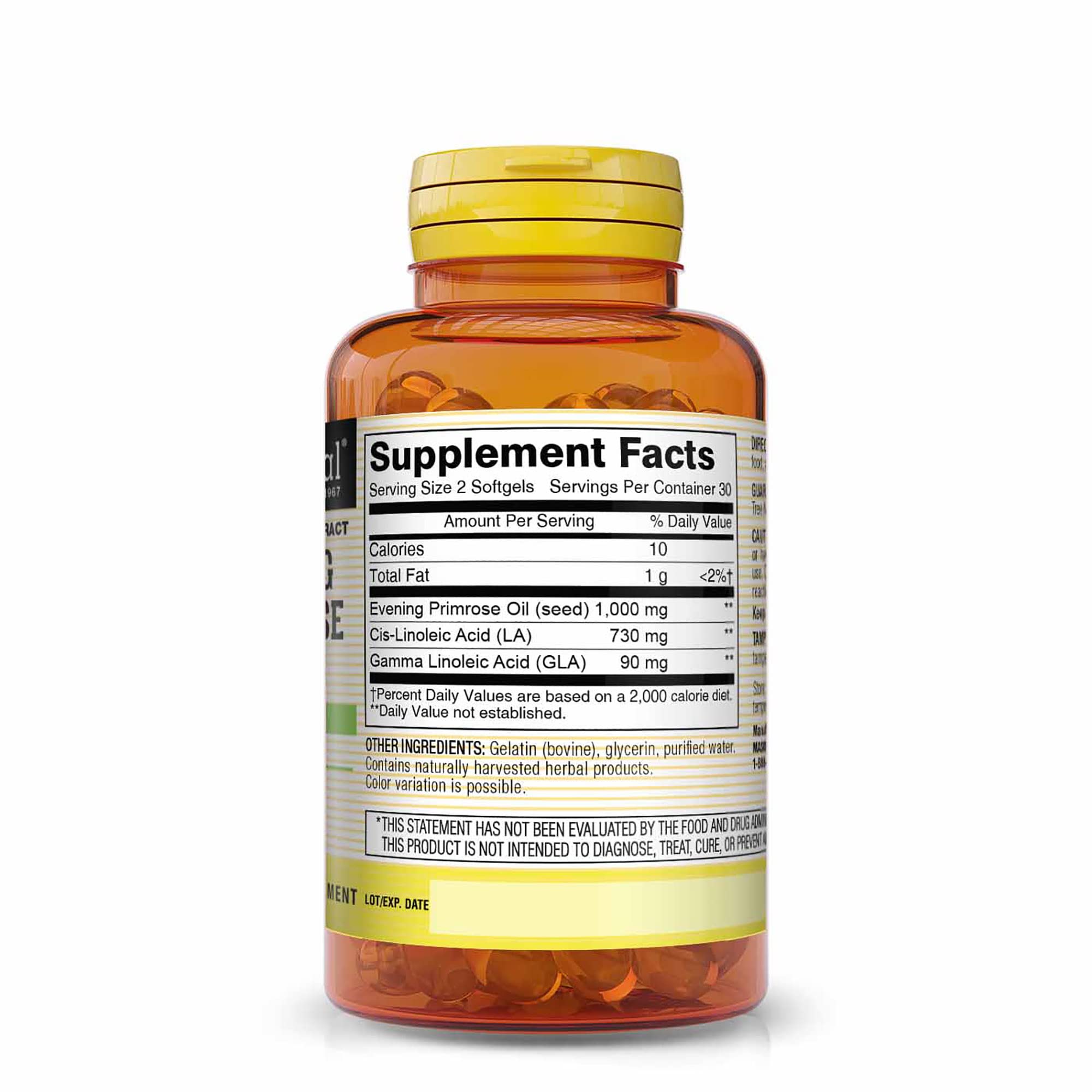 PMS relief with evening primrose softgels
