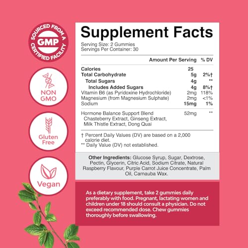 PMS relief with herbal ingredients