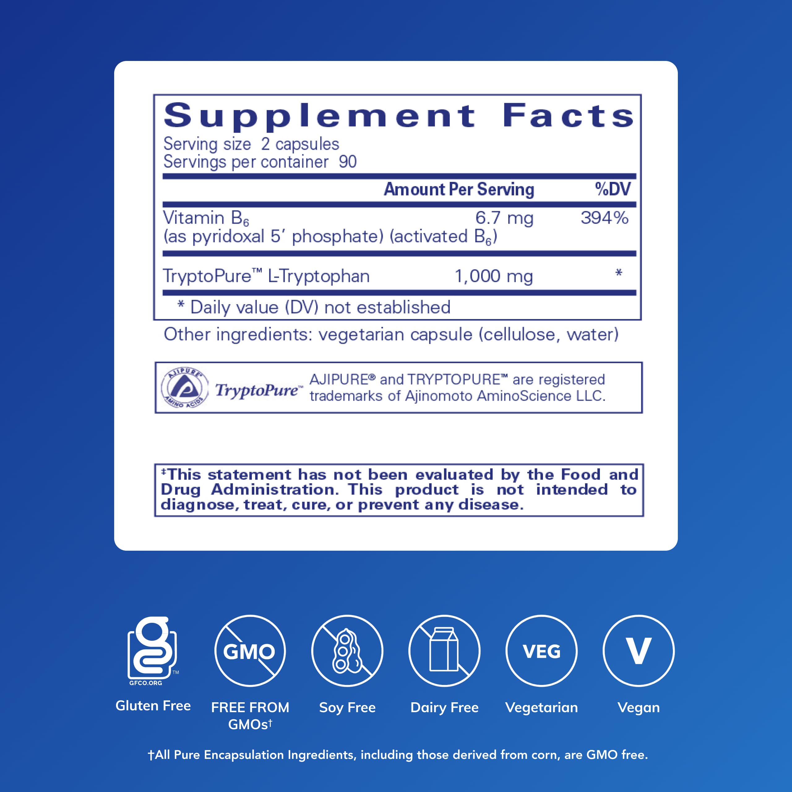 PMS relief with L-Tryptophan capsules