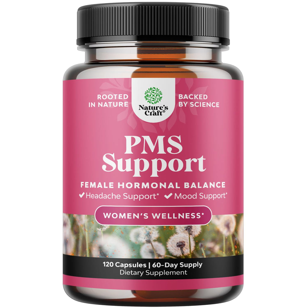 PMS support supplement for women