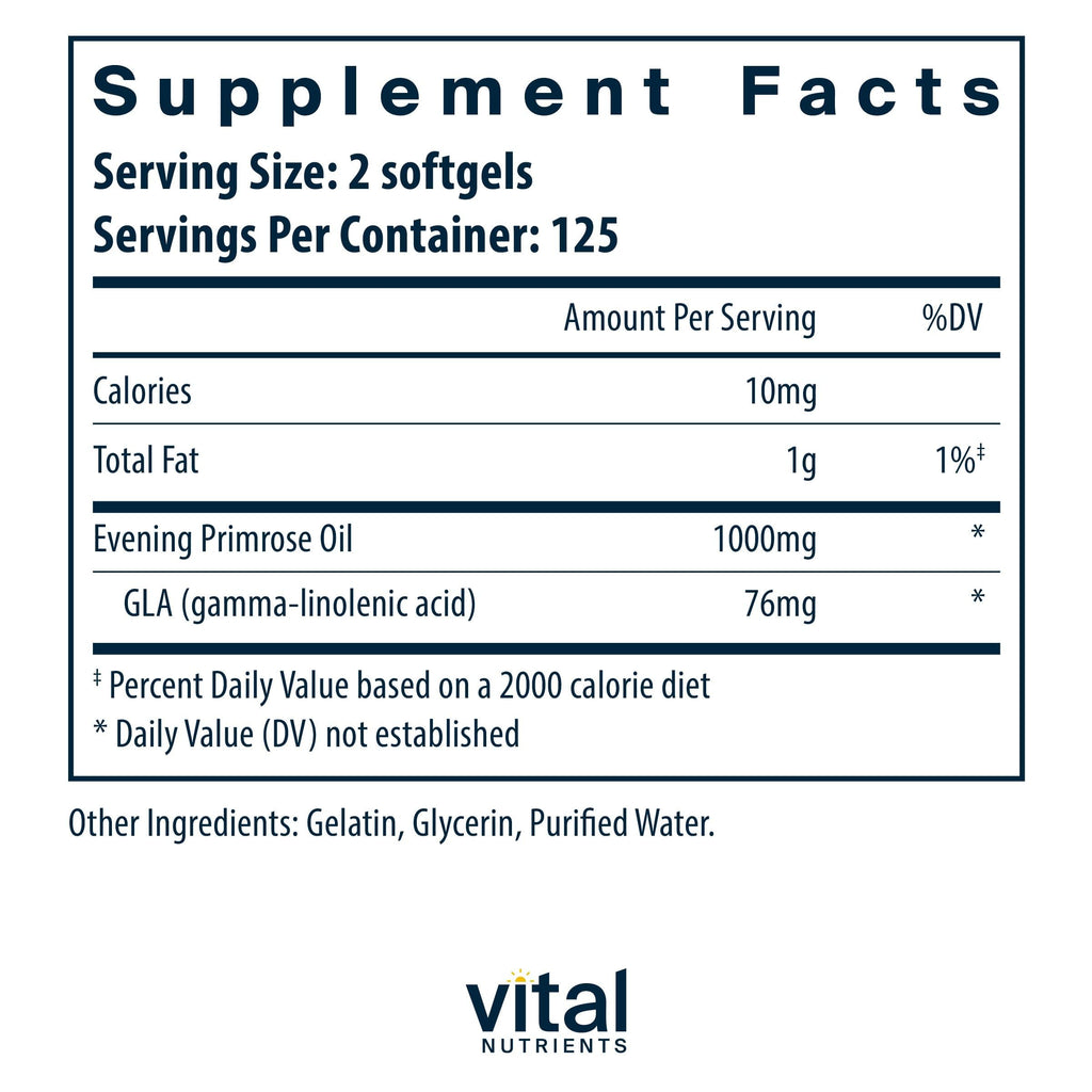 PMS support with evening primrose oil