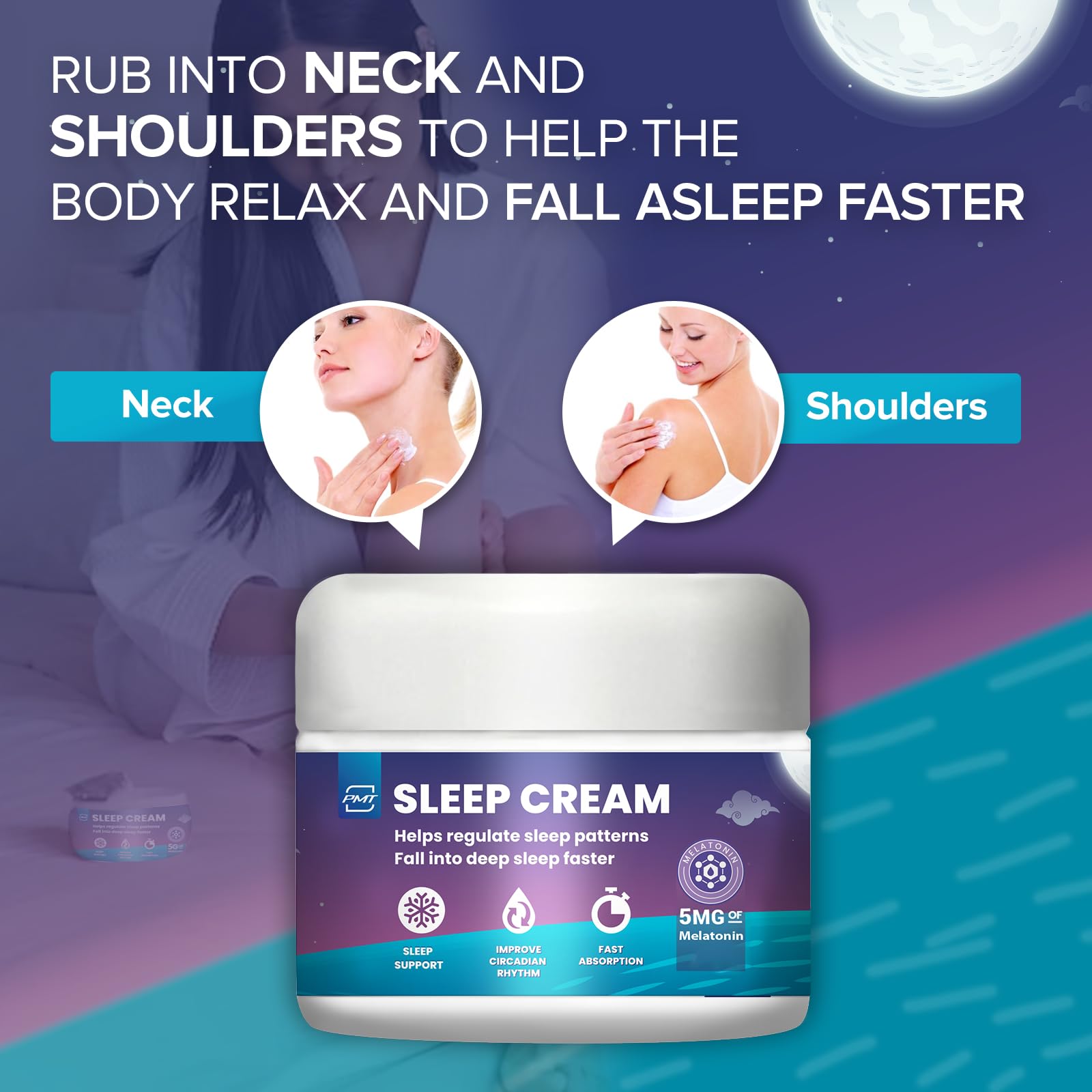 PMT sleep cream for joint relief