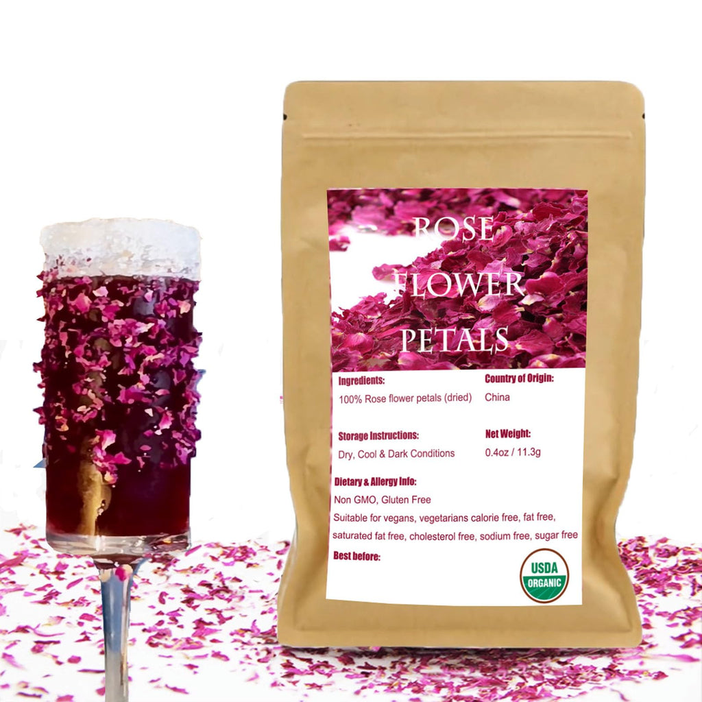 PNANA edible dried rose petals