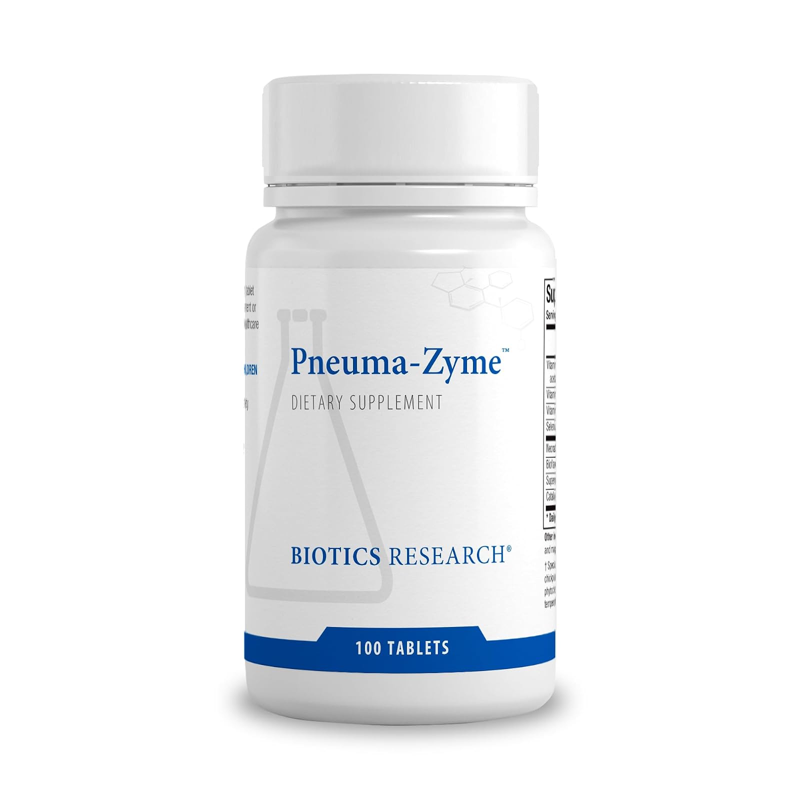 Pneuma-Zyme respiratory support multivitamins
