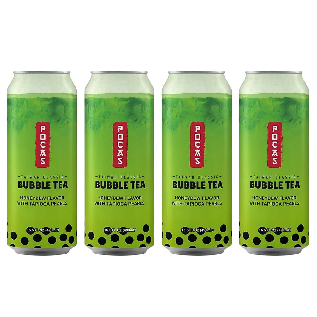 Pocas bubble tea with tapioca pearls