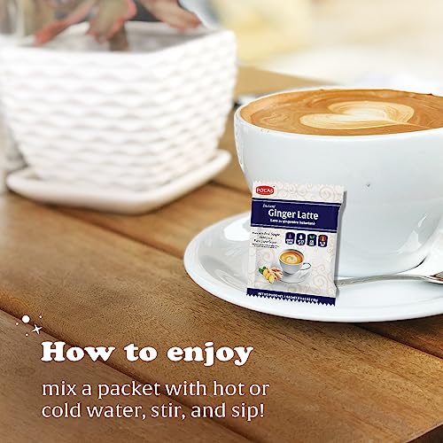 Pocas ginger latte for cozy evenings