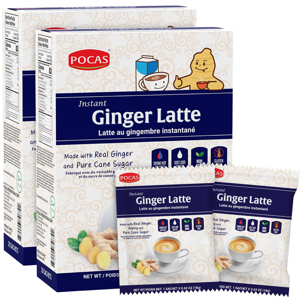 Pocas ginger tea instant packets
