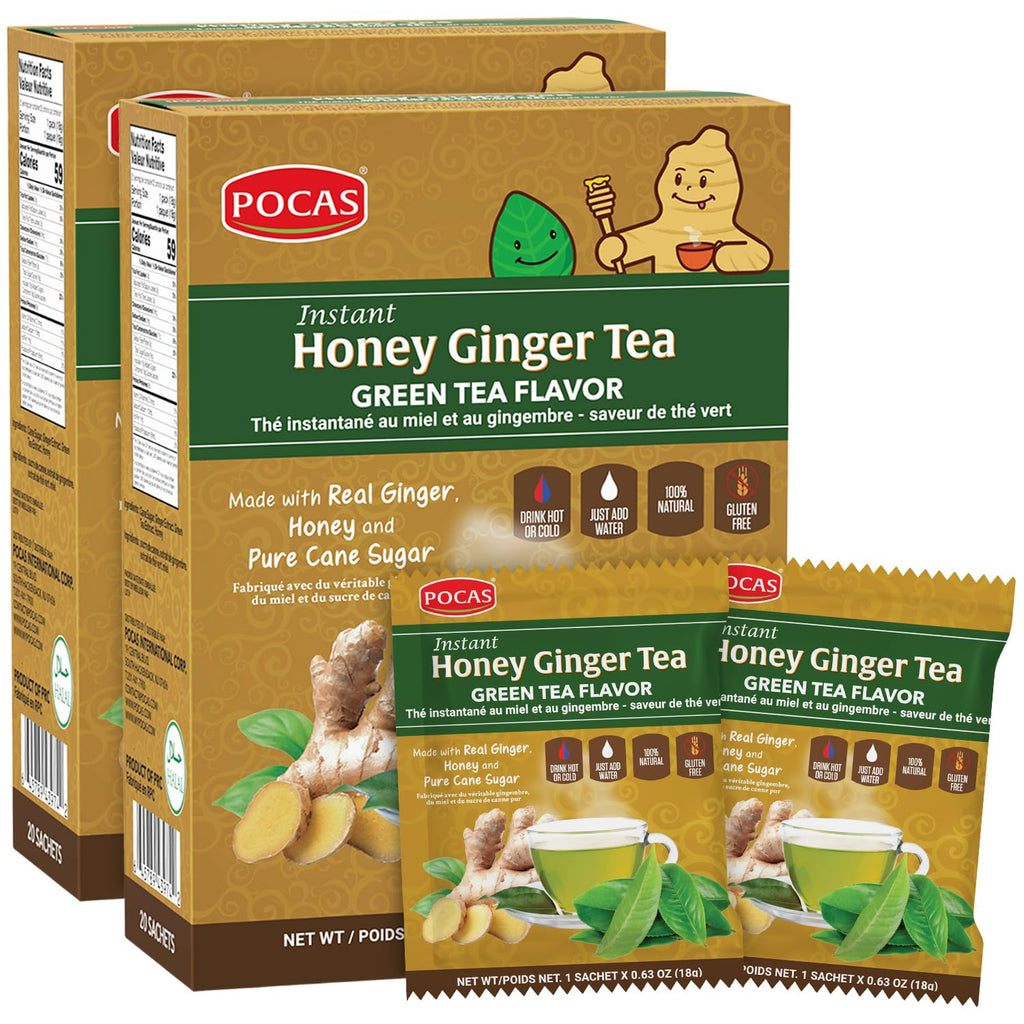 Pocas honey ginger herbal tea