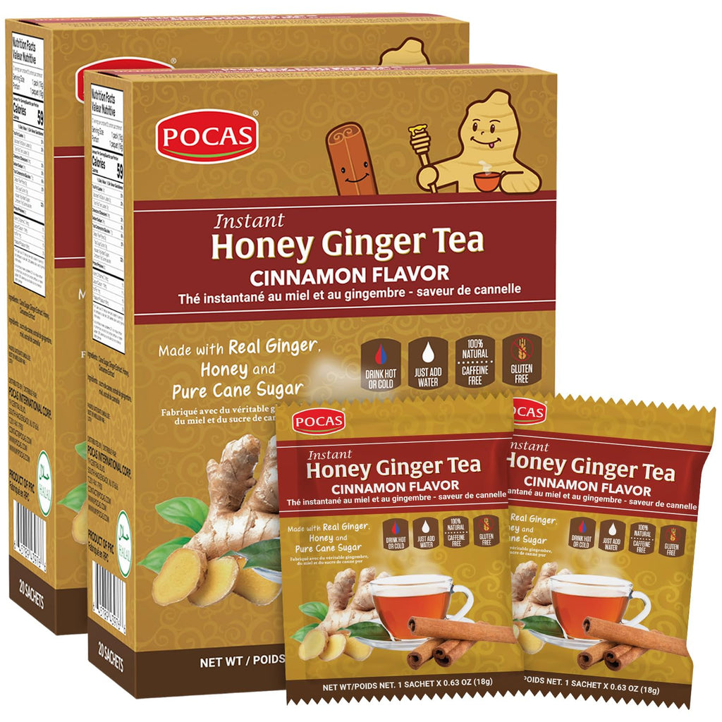 Pocas honey ginger herbal tea