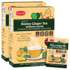 Pocas honey ginger tea packets