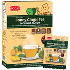 Pocas honey ginger tea packets