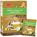 Pocas honey ginger tea packets