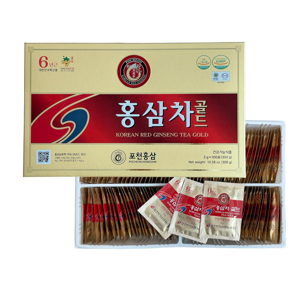 Pocheon ginseng tea for vitality