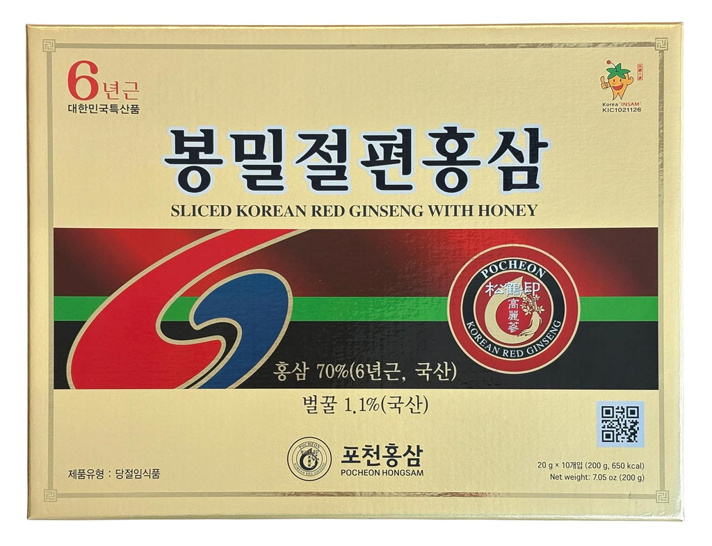 Pocheon red ginseng for immune support