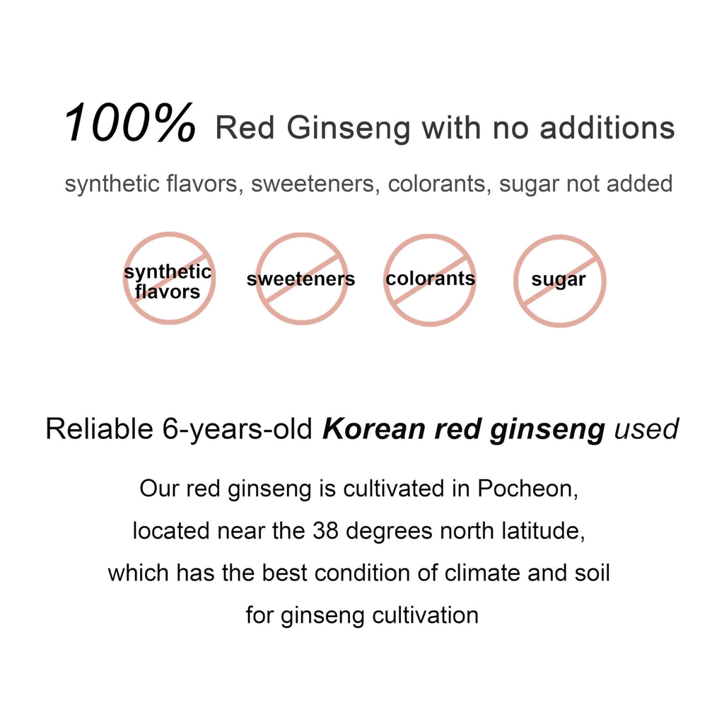 Pocheon red ginseng for wellness
