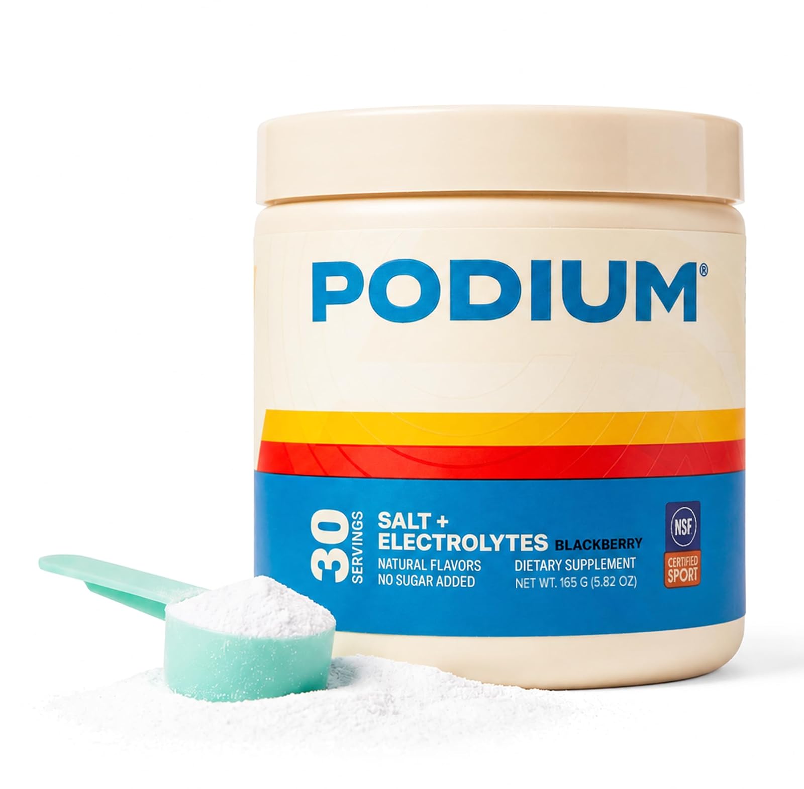 Podium electrolyte powder for hydration