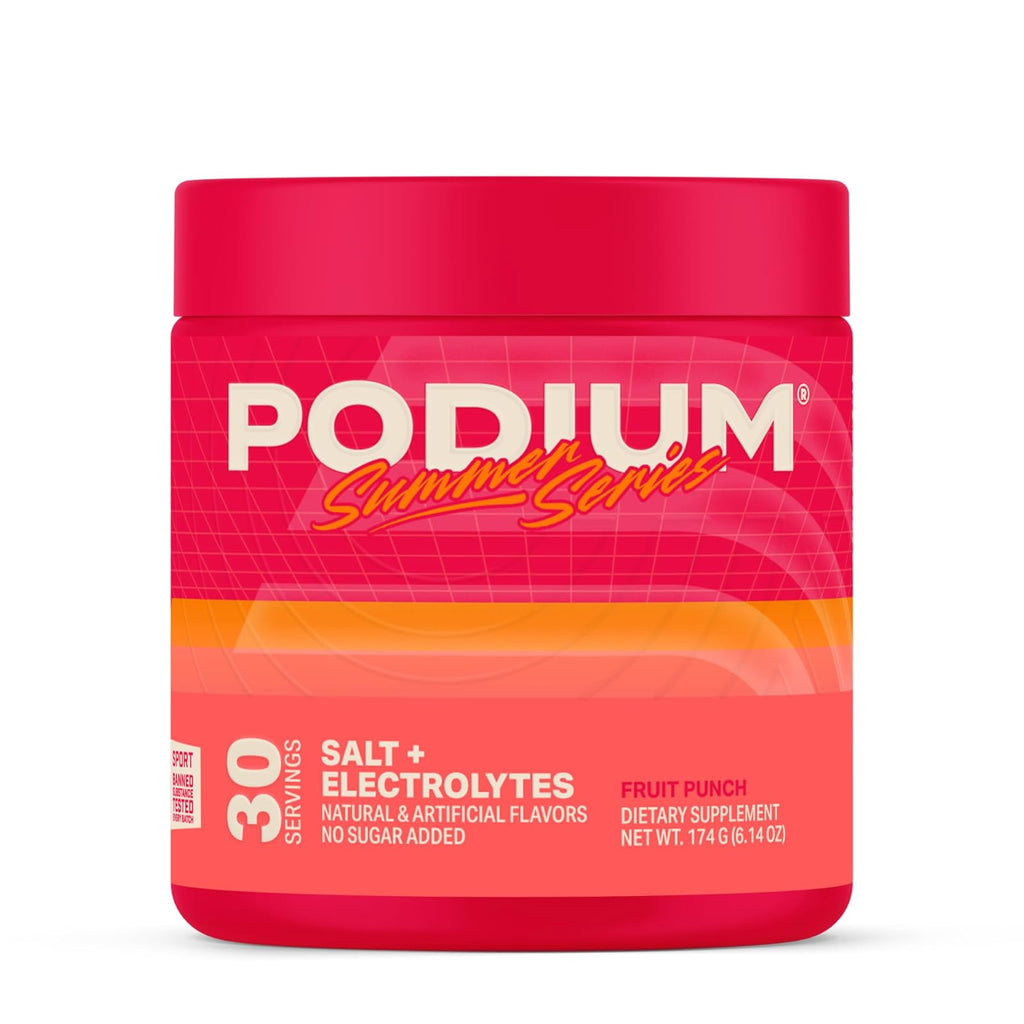 Podium electrolytes for hydration