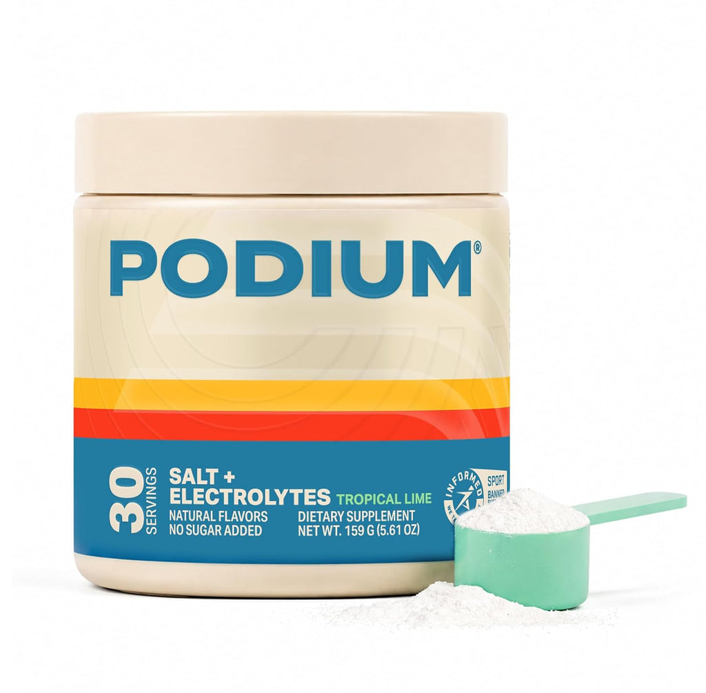 Podium Nutrition electrolyte powder for hydration