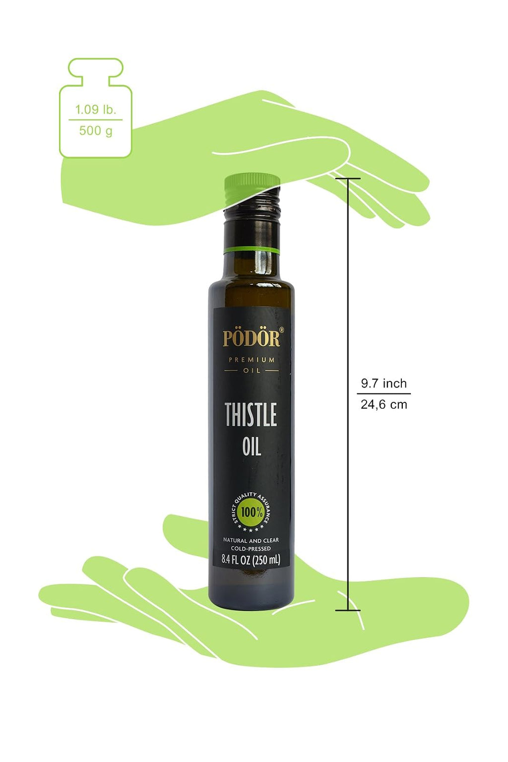 PÖDÖR thistle oil for wellness