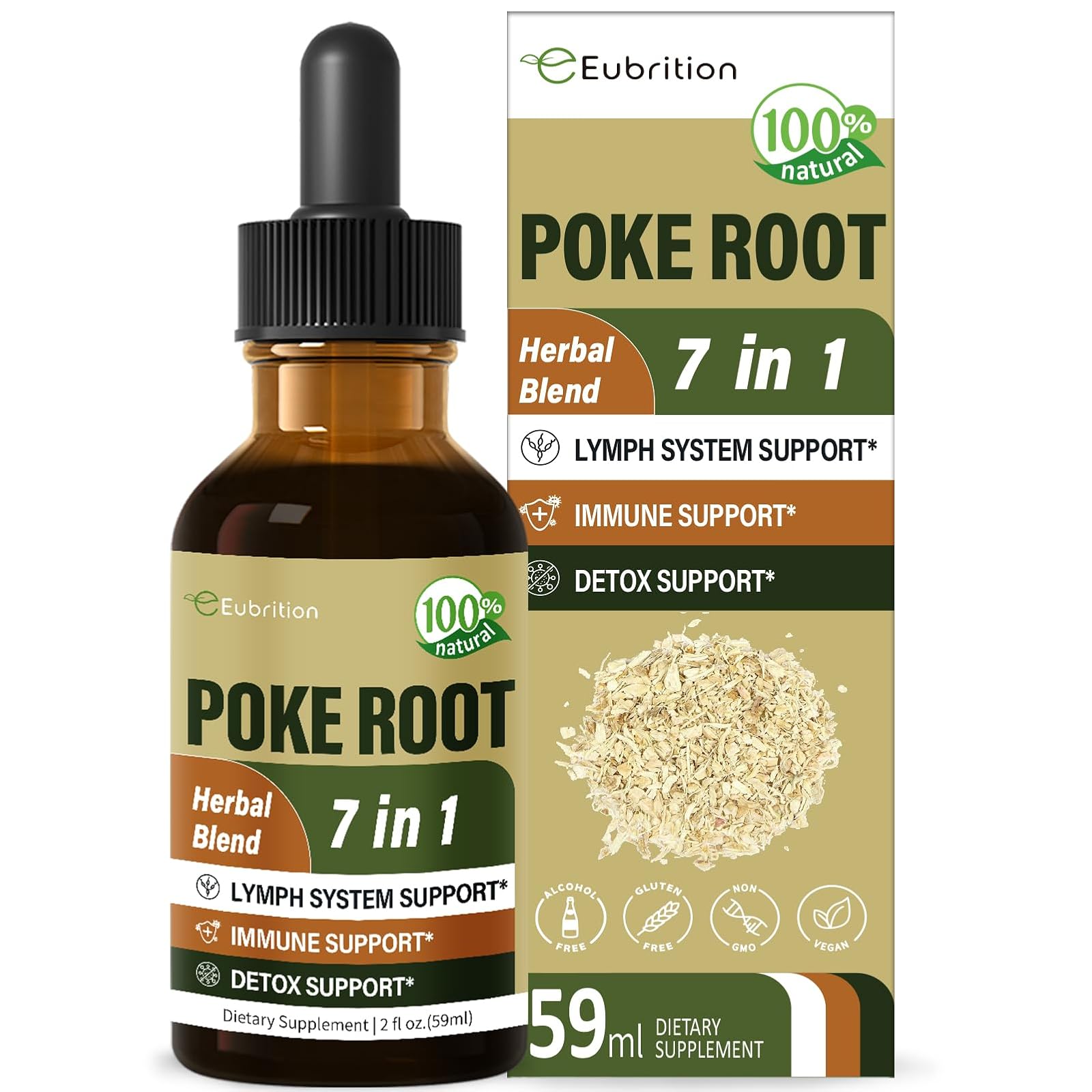 Poke Root Drops for detox