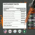 Poke Root drops for vitality
