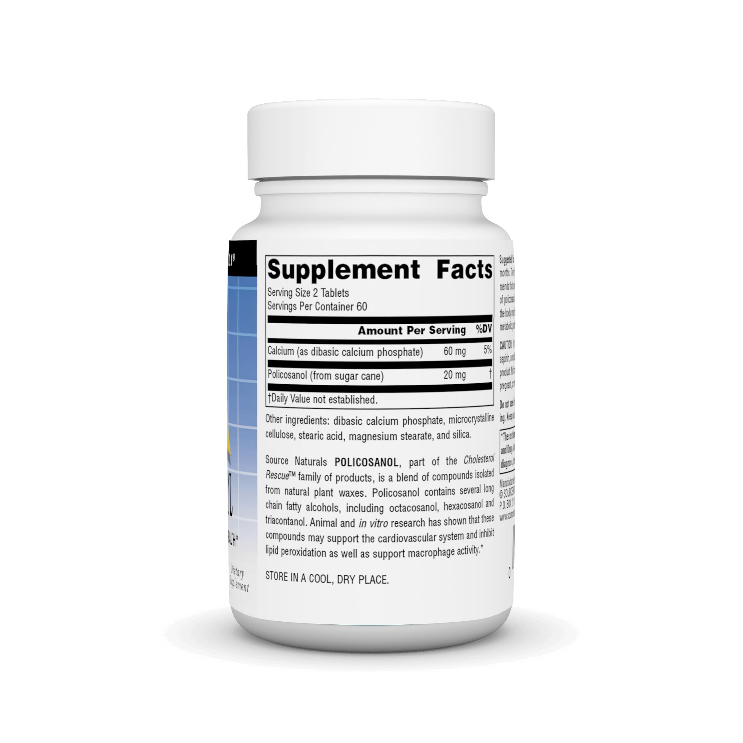 Policosanol 10 mg for cholesterol management