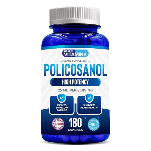 Policosanol multivitamins for heart health