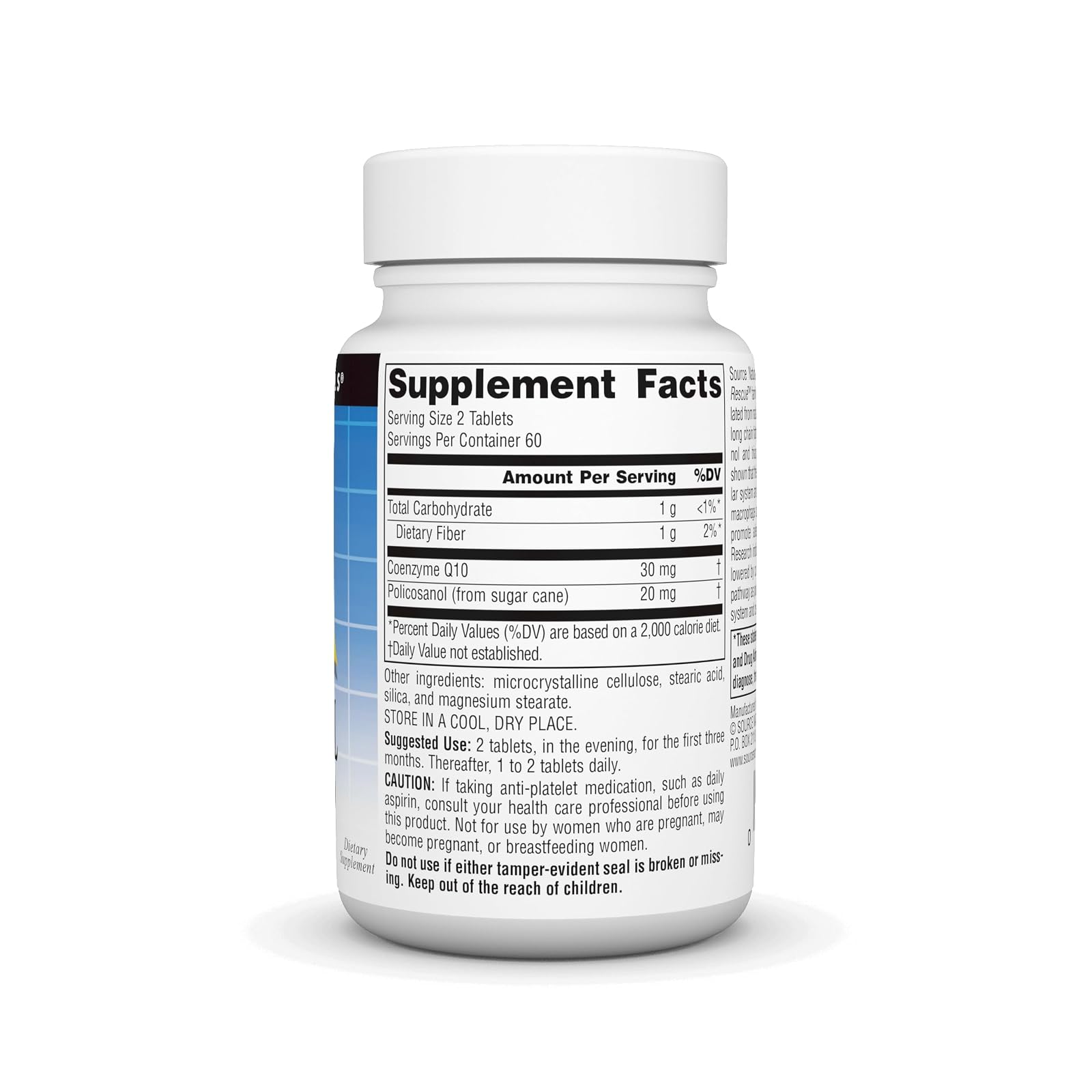 Policosanol with CoQ10 energy support
