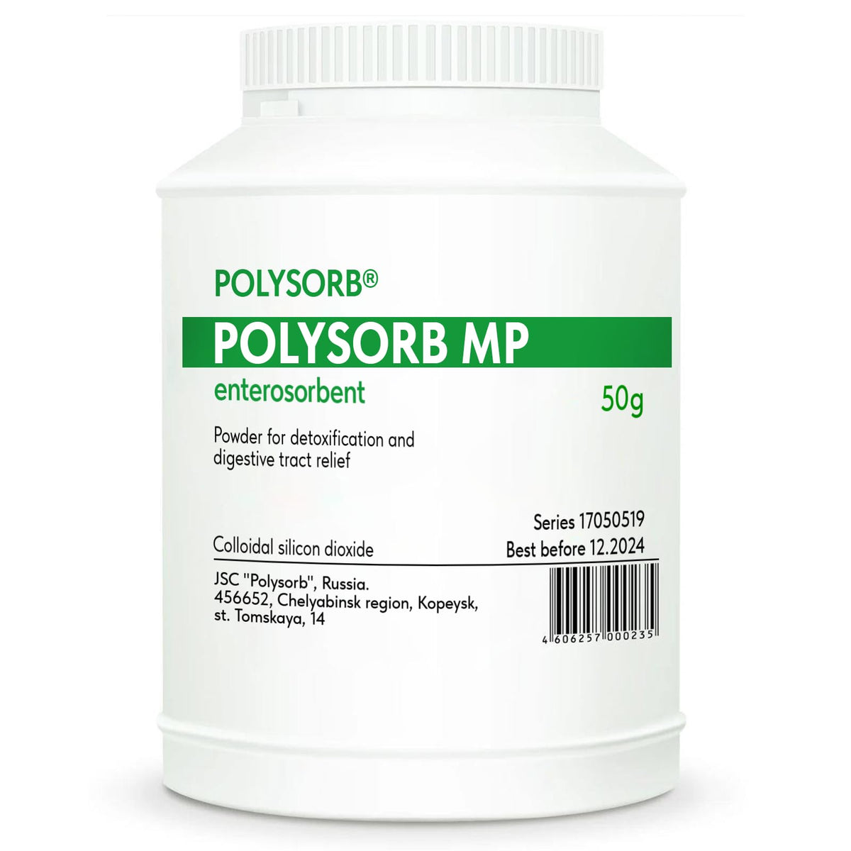 Polisorb detox powder for cleansing