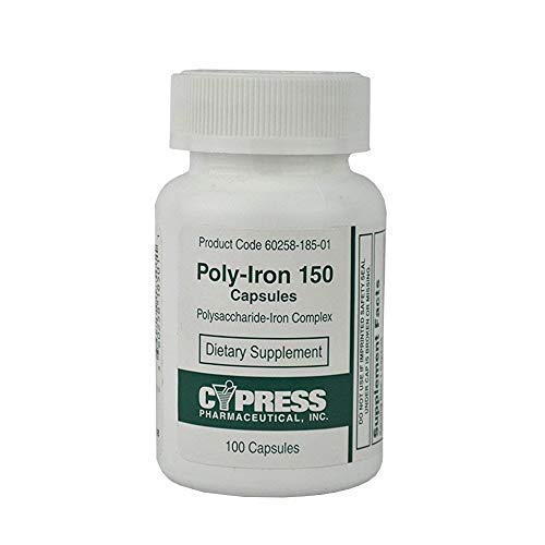 Poly Iron 150 mg capsules for energy