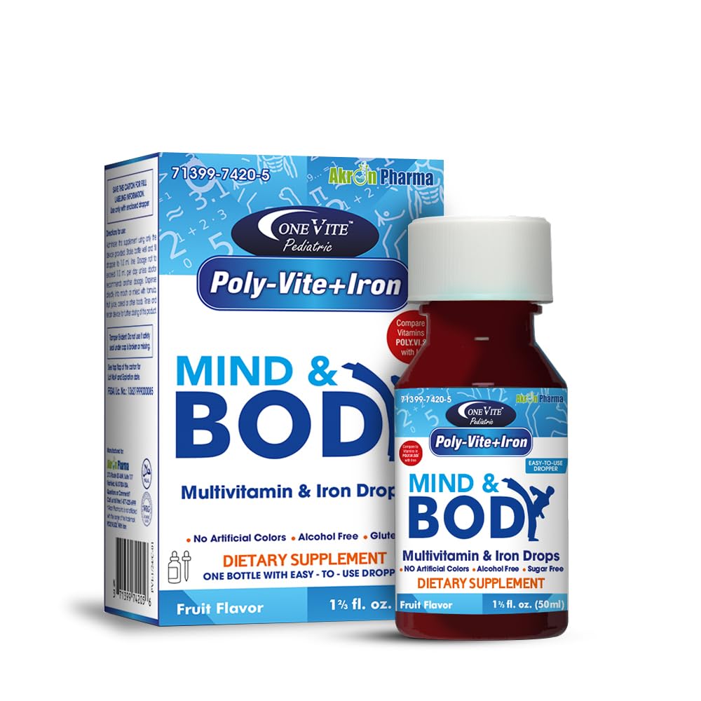 Poly-Vite iron drops for toddlers