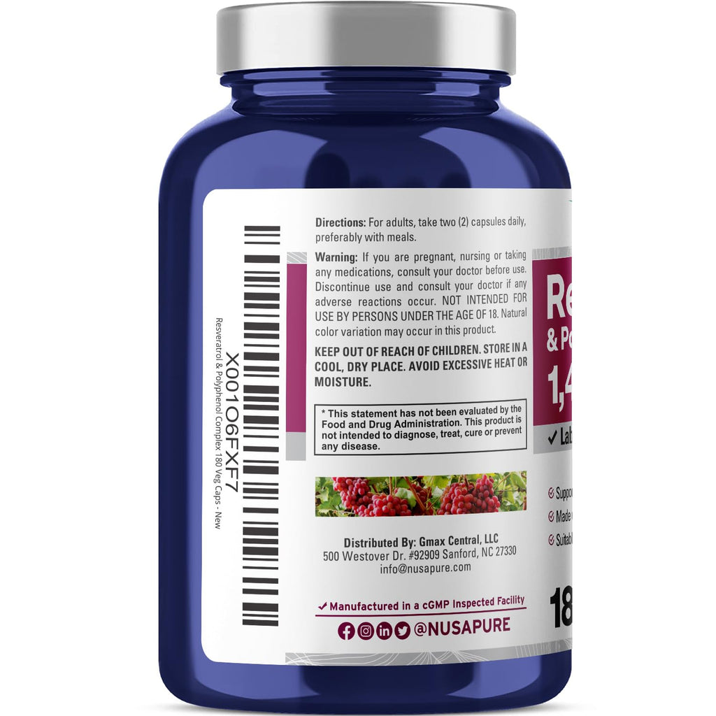Polyphenol blend for heart health