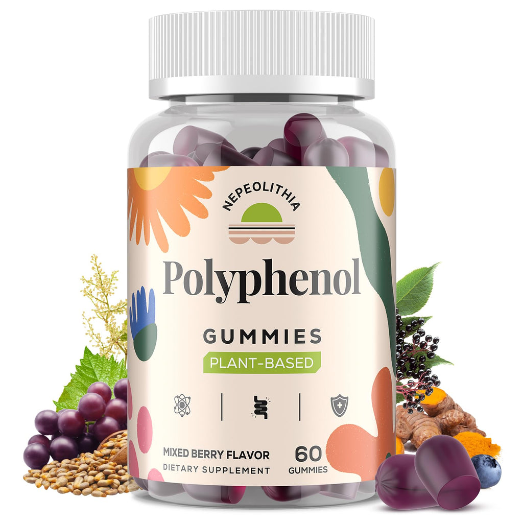 Polyphenol gummies superfood blend