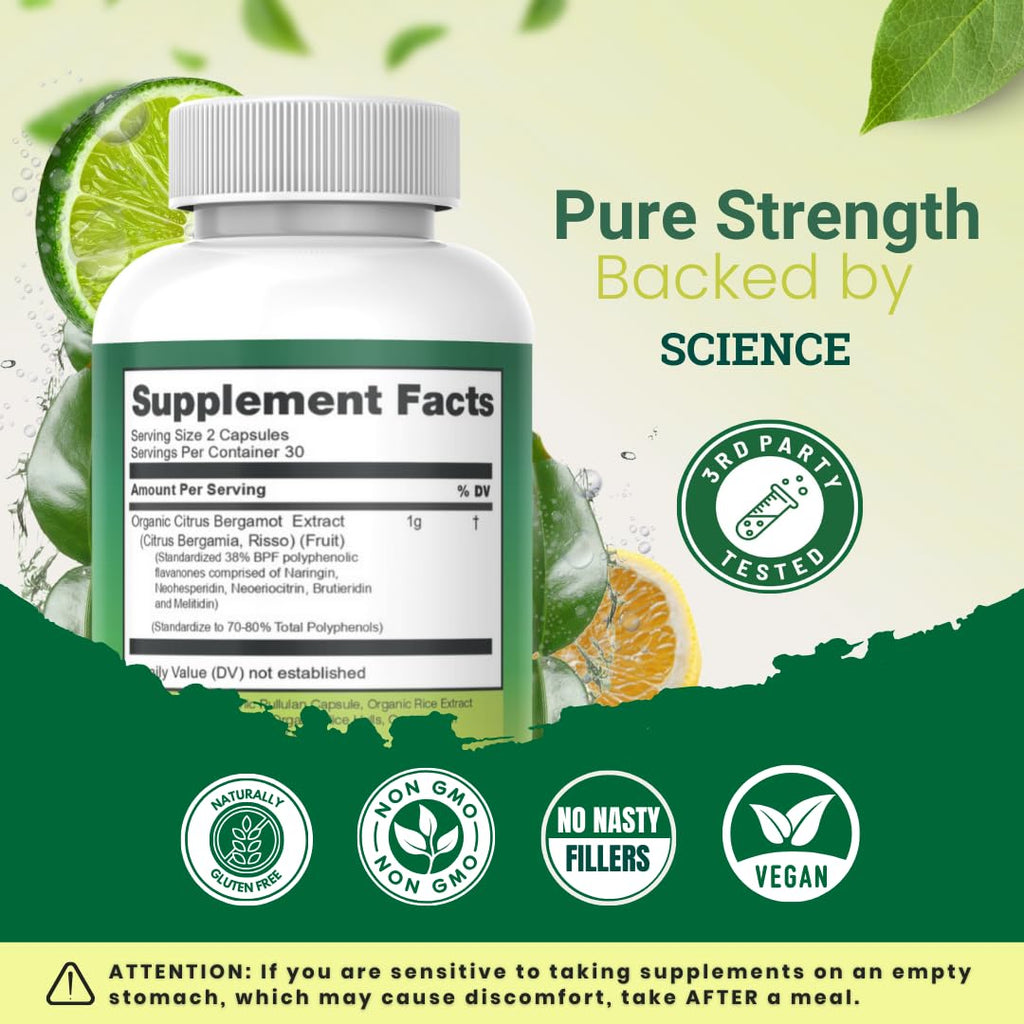 polyphenol-rich bergamot for vitality